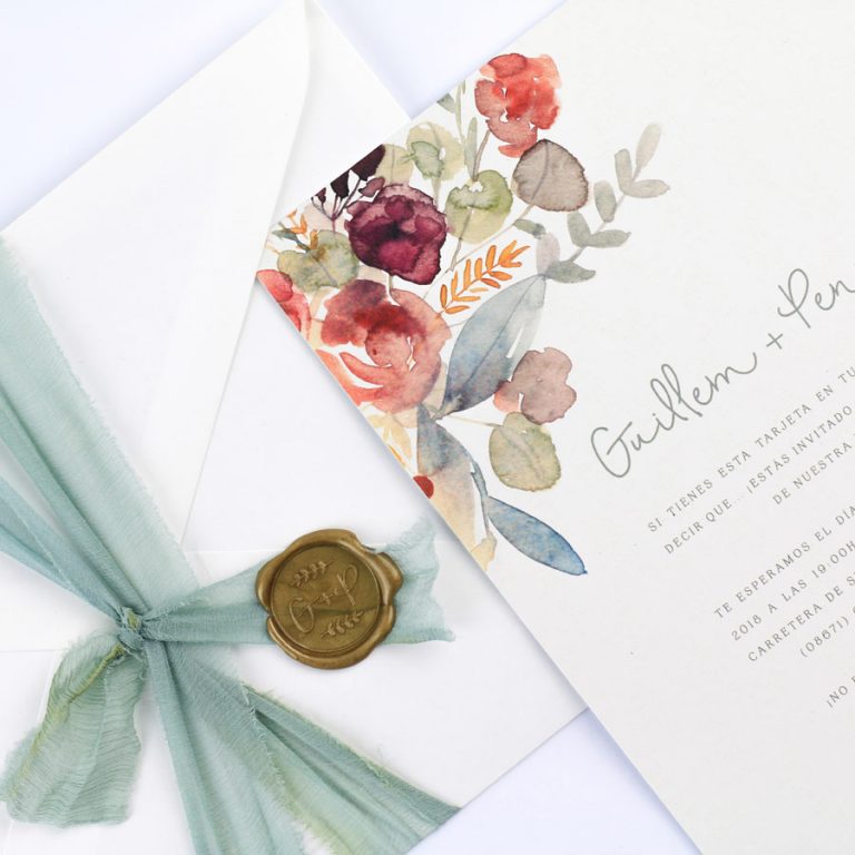 Las invitaciones románticas de Project Party Studio - Presume de Boda